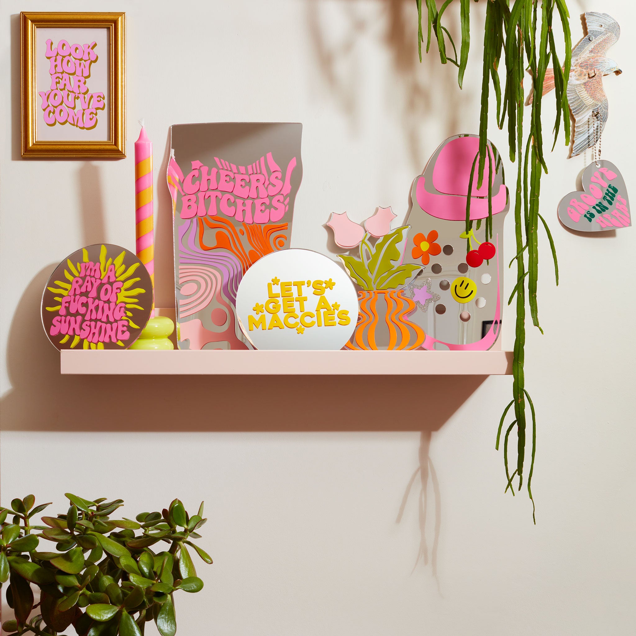 How to Add Fun to Your Home with Funky Shaped Mirrors! – PrintedWeird
