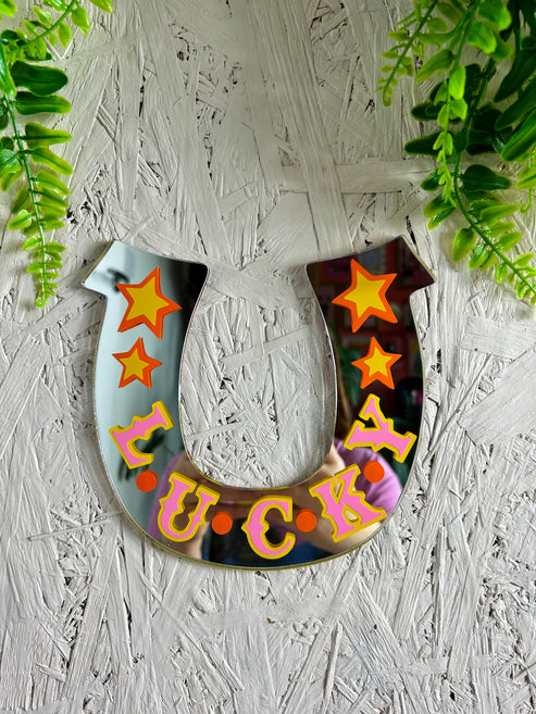 Lucky Horseshoe Mirror – PrintedWeird