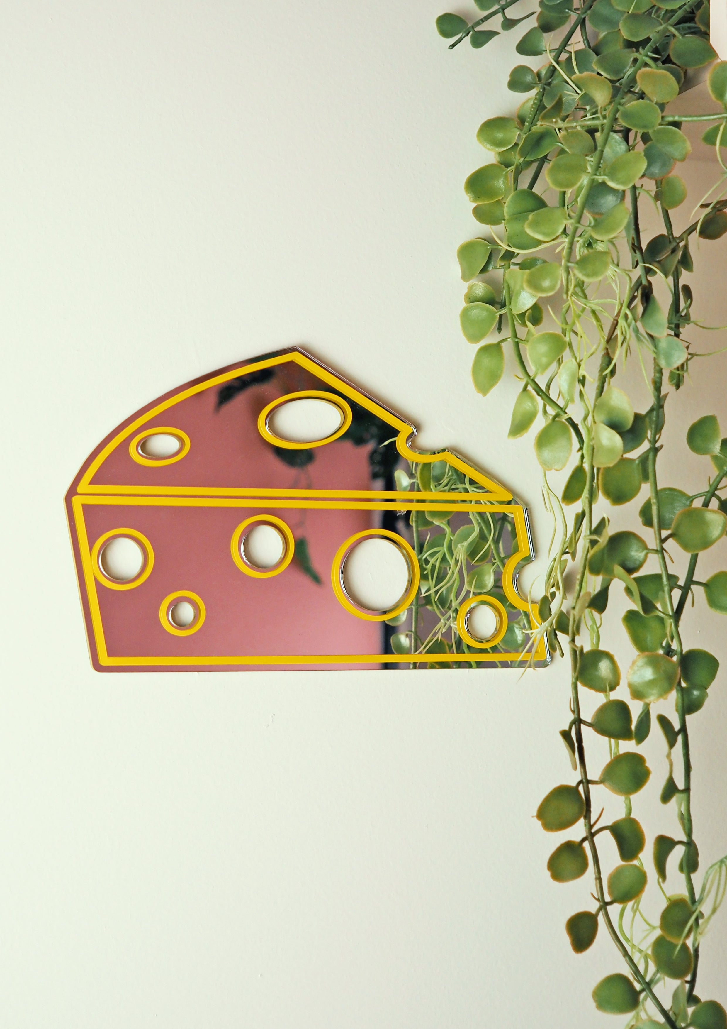 Cheese Slice Mirror – PrintedWeird