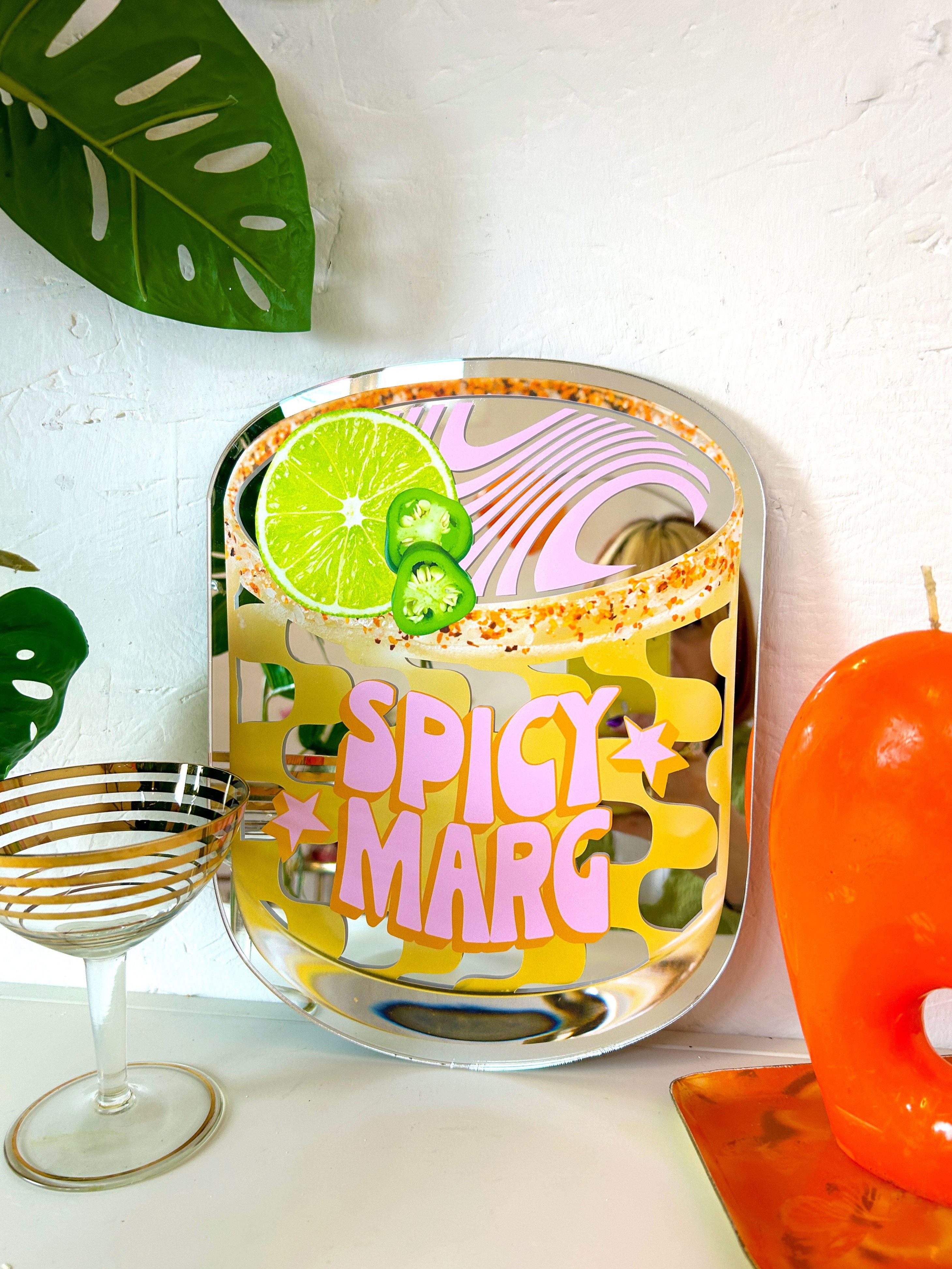 Spicy Margarita Cocktail Mirror – PrintedWeird
