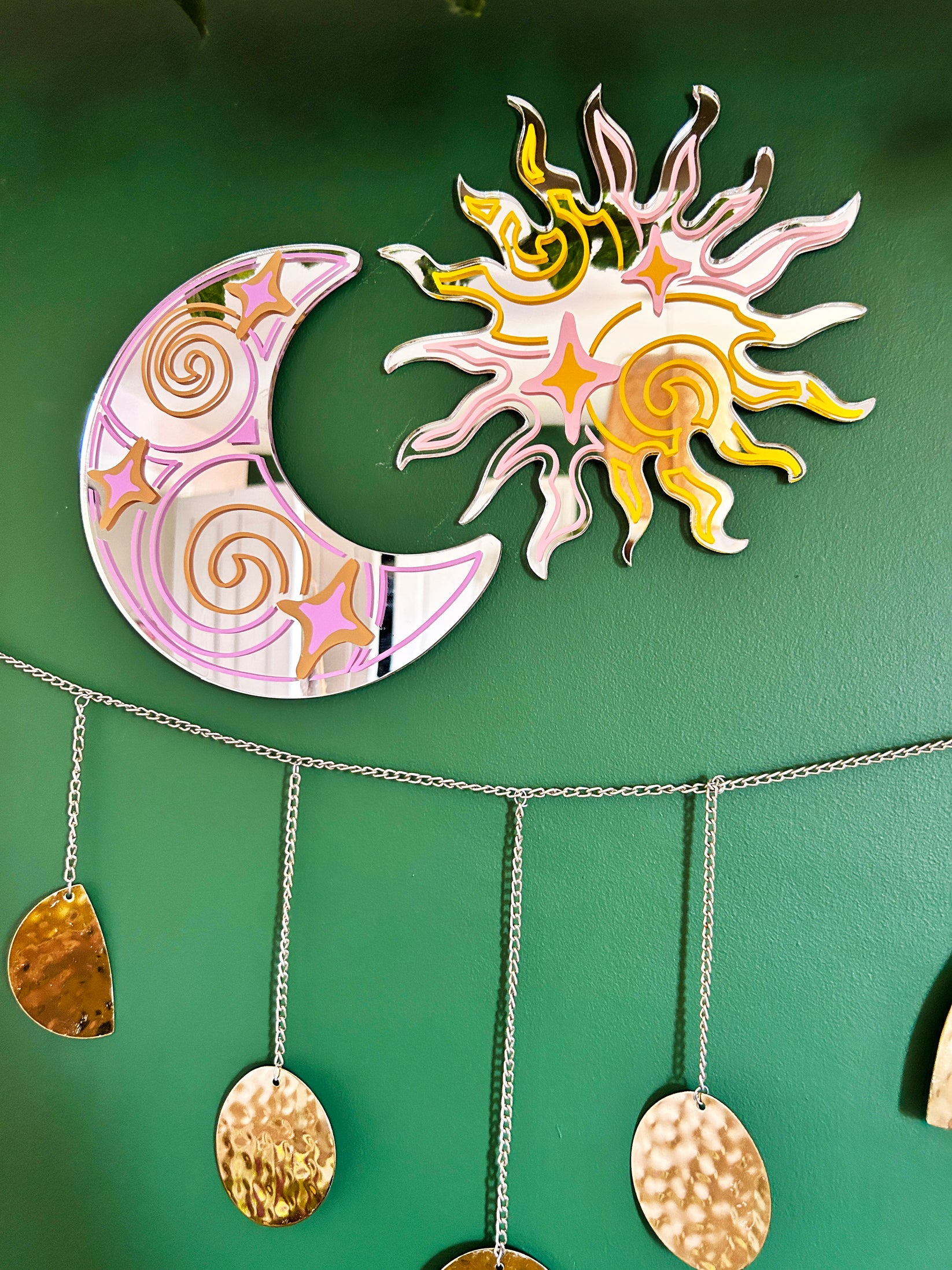 Groovy Moon & Sun Mirror Bundle – PrintedWeird
