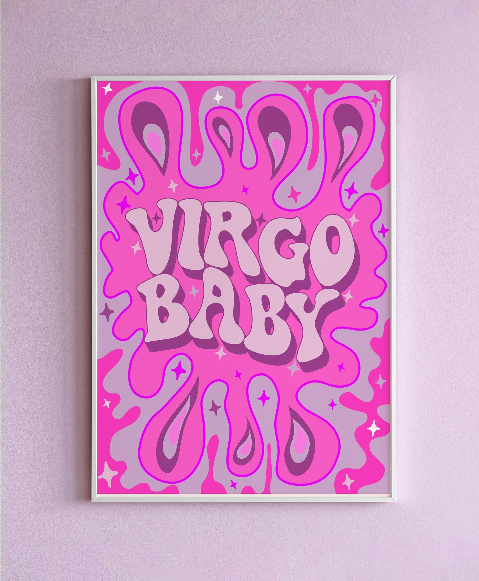 Virgo Wall Print – PrintedWeird