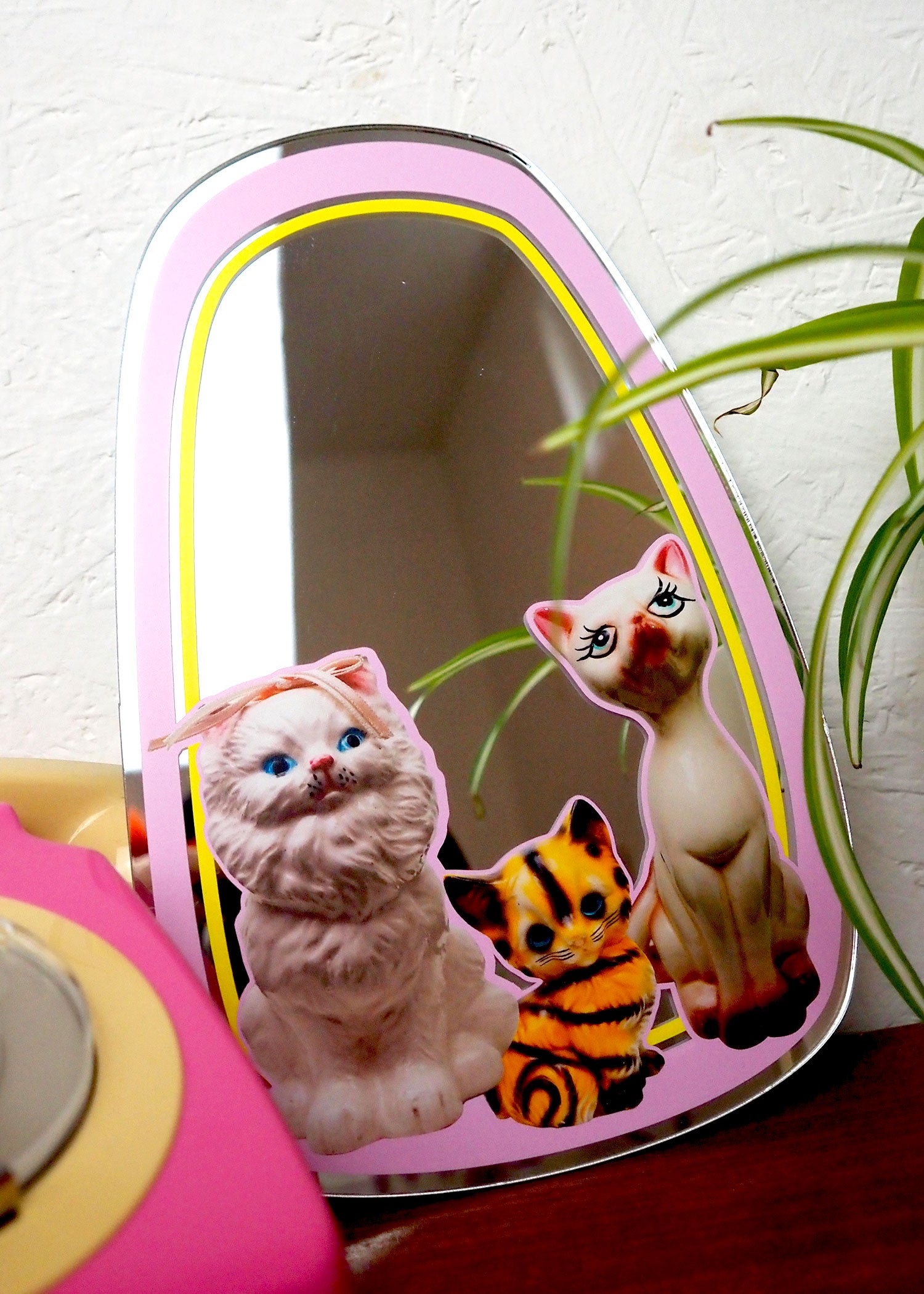 Kitsch Cats Mirror – PrintedWeird