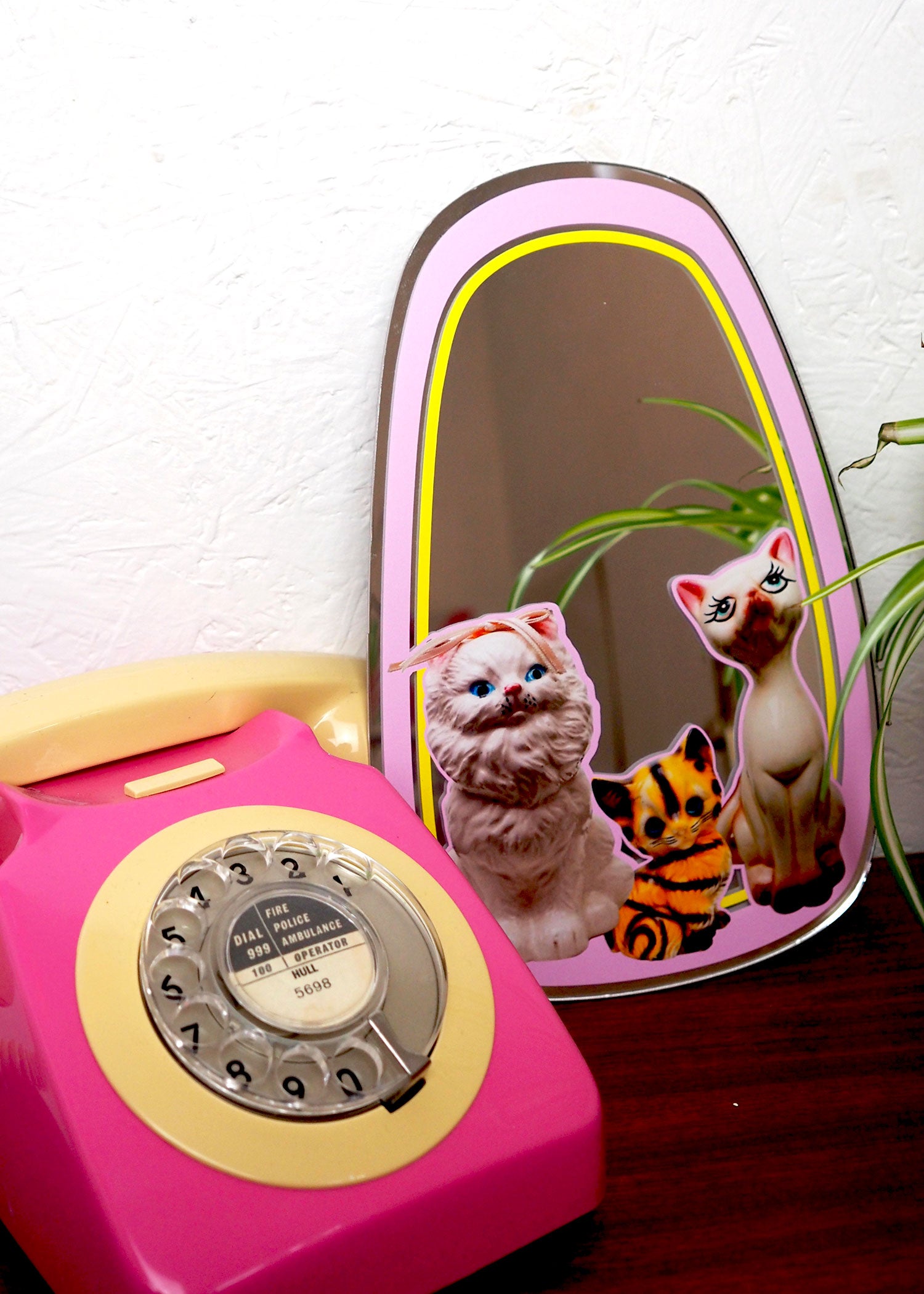 Kitsch Cats Mirror – PrintedWeird