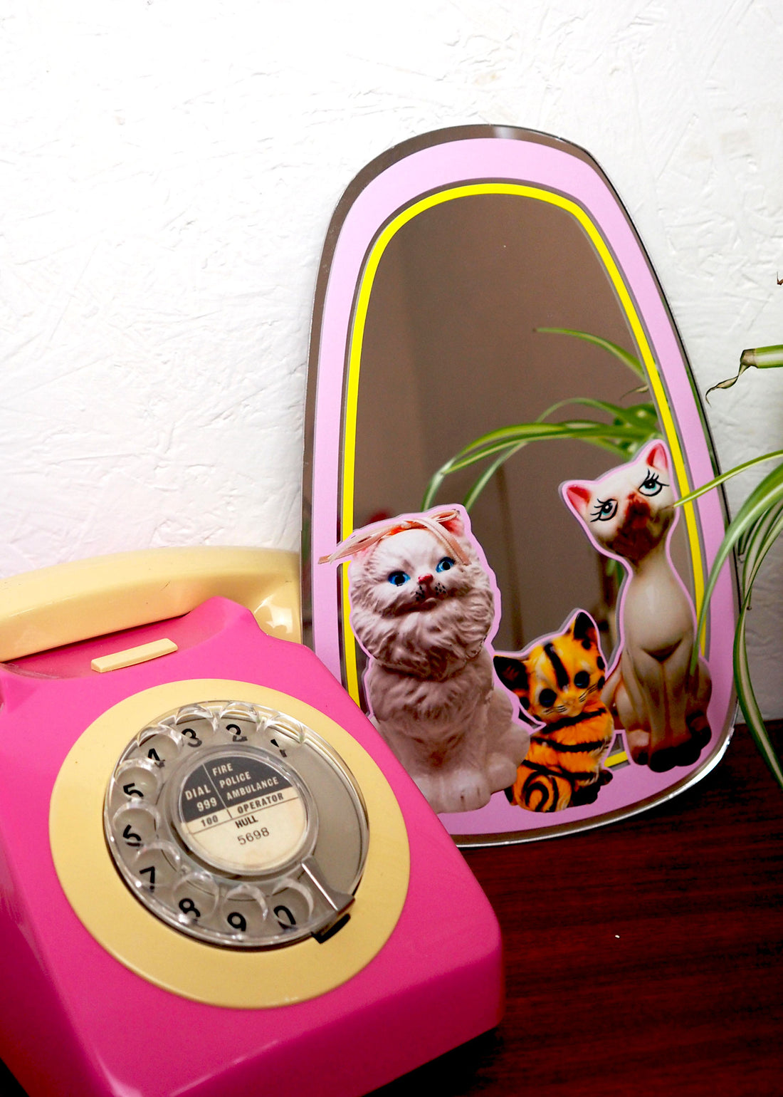Kitsch Cats Mirror – PrintedWeird
