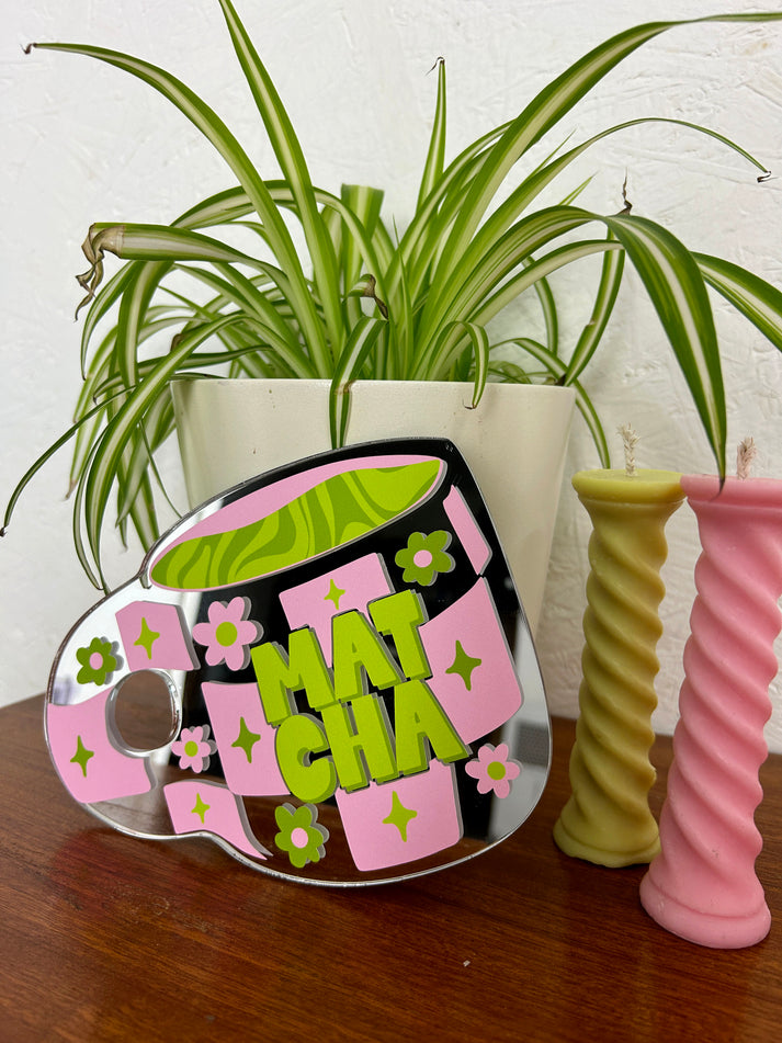 Matcha Mug Mirror – PrintedWeird