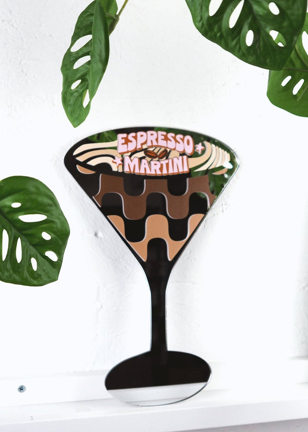 Espresso Martini Cocktail Mirror – PrintedWeird
