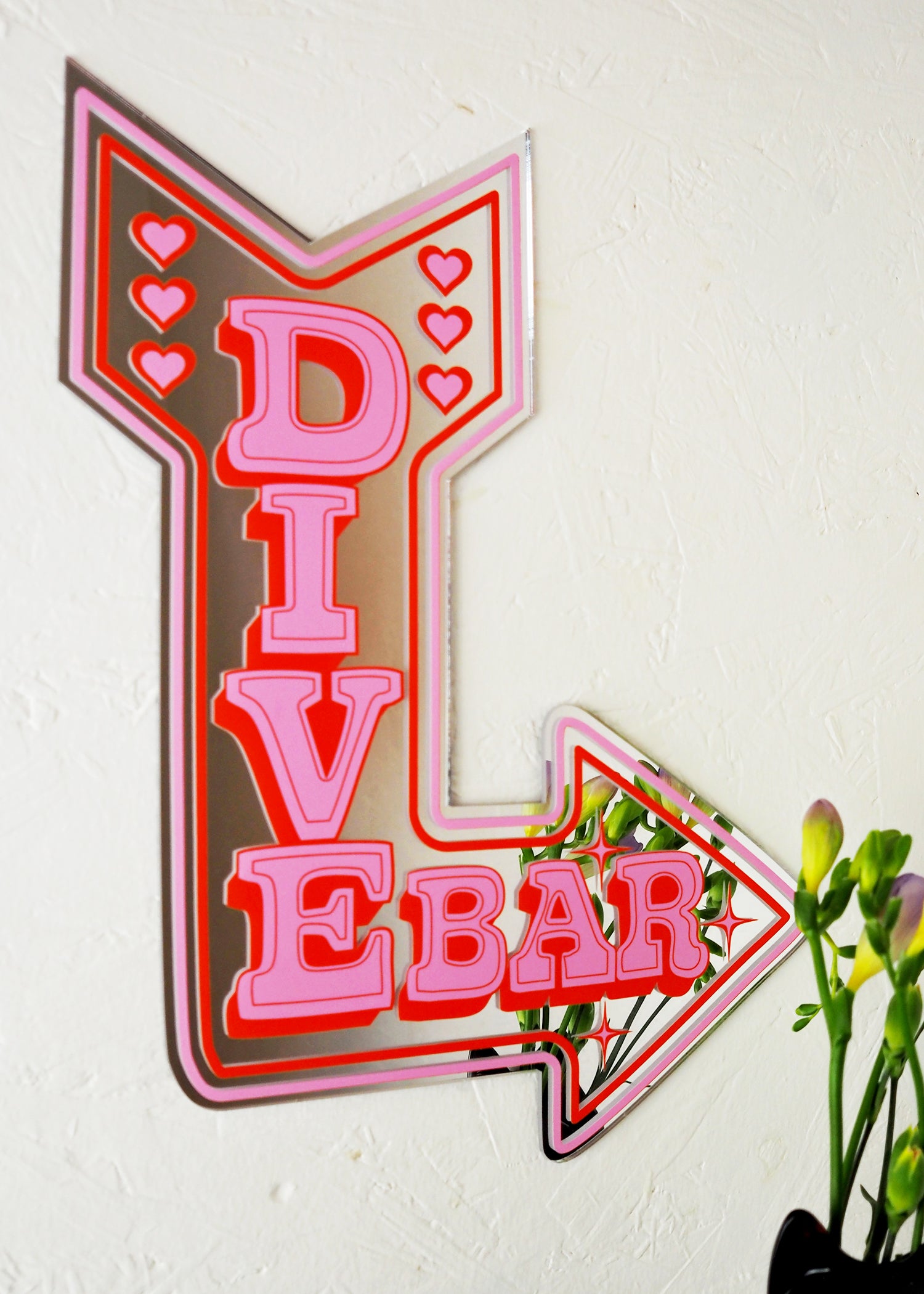 Retro Dive Bar Mirror (2 Sizes) – PrintedWeird