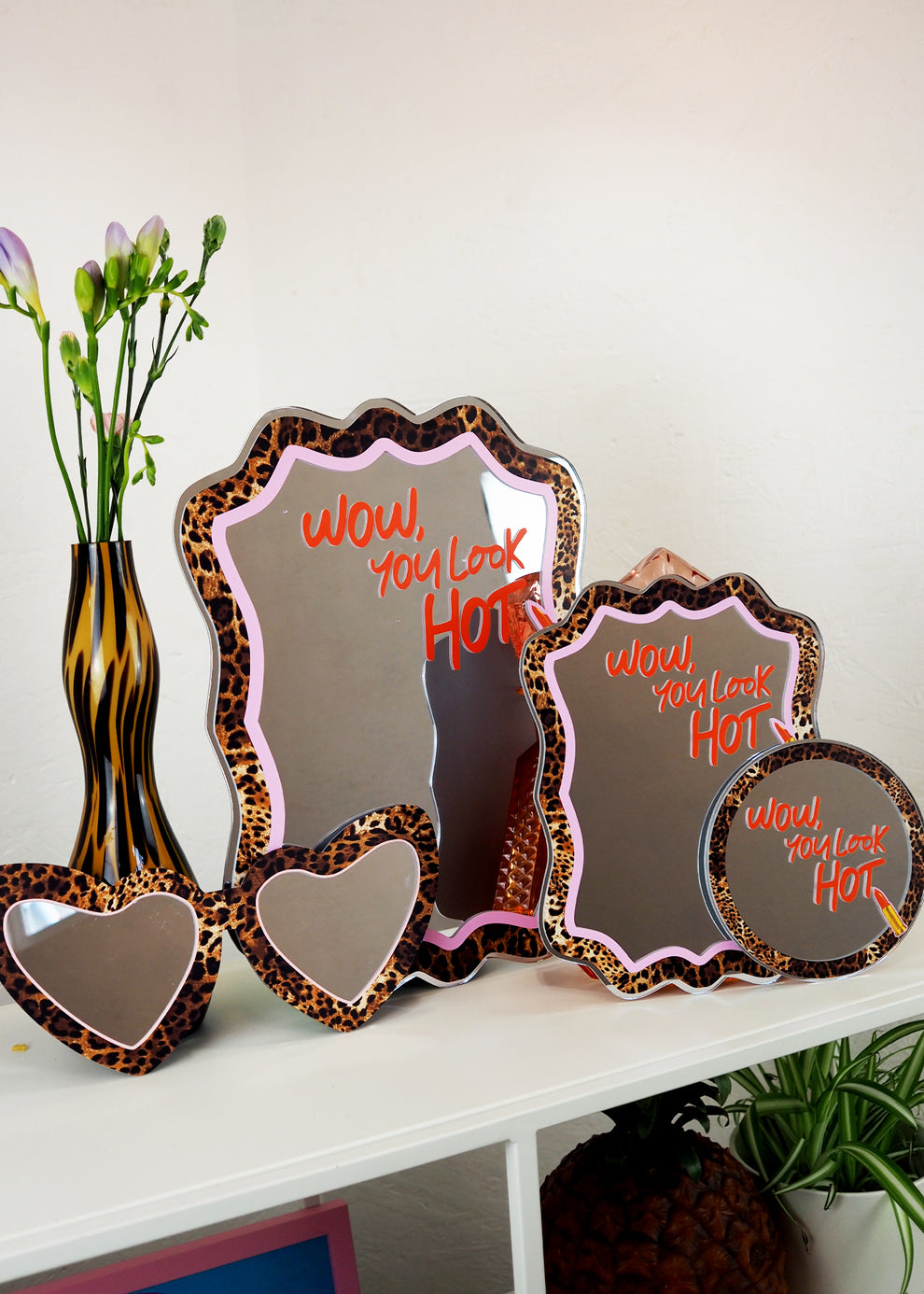 Leopard & Lippy Mirror - 2x Sizes – PrintedWeird