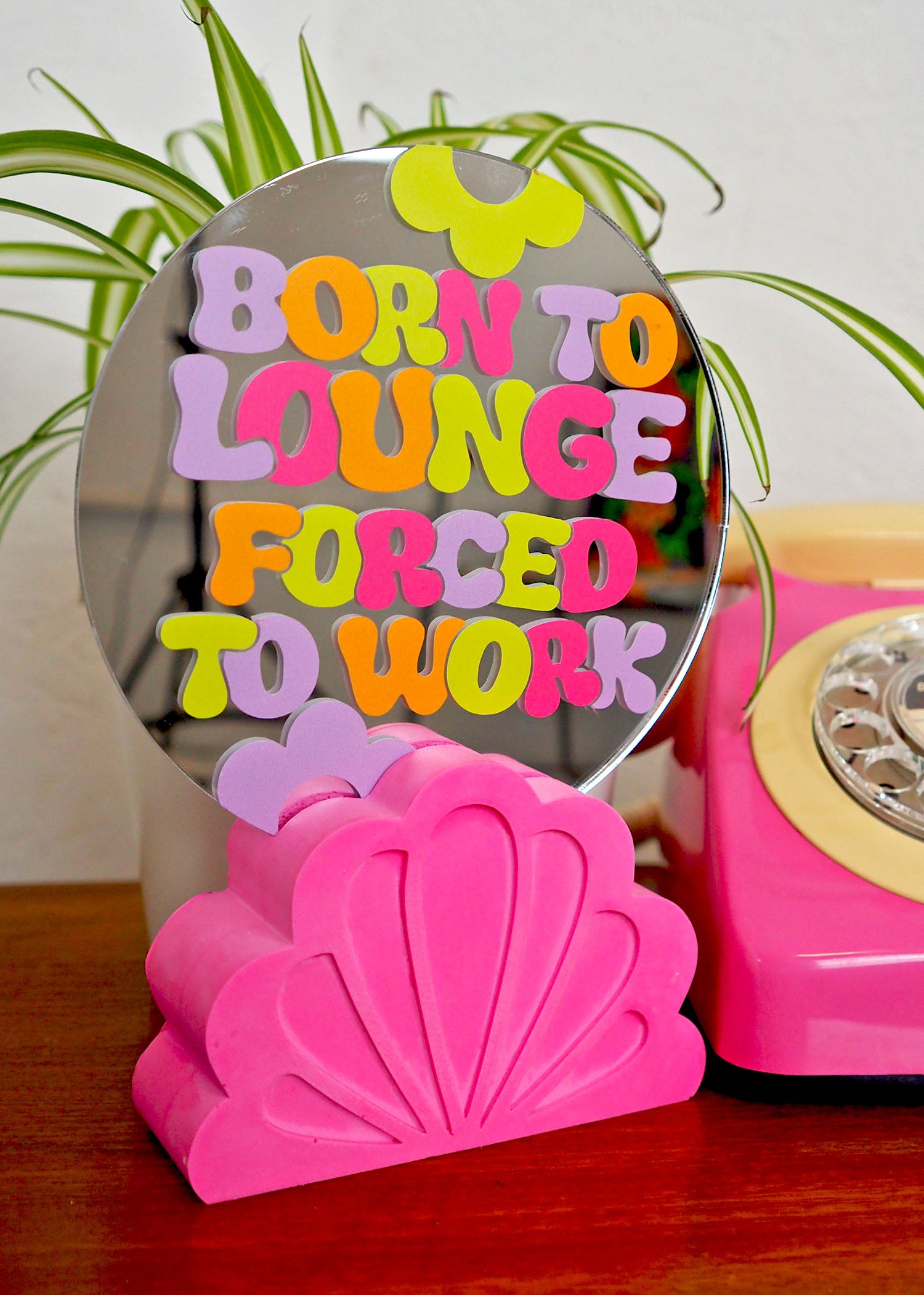 Jesmonite Mirror Stand – PrintedWeird