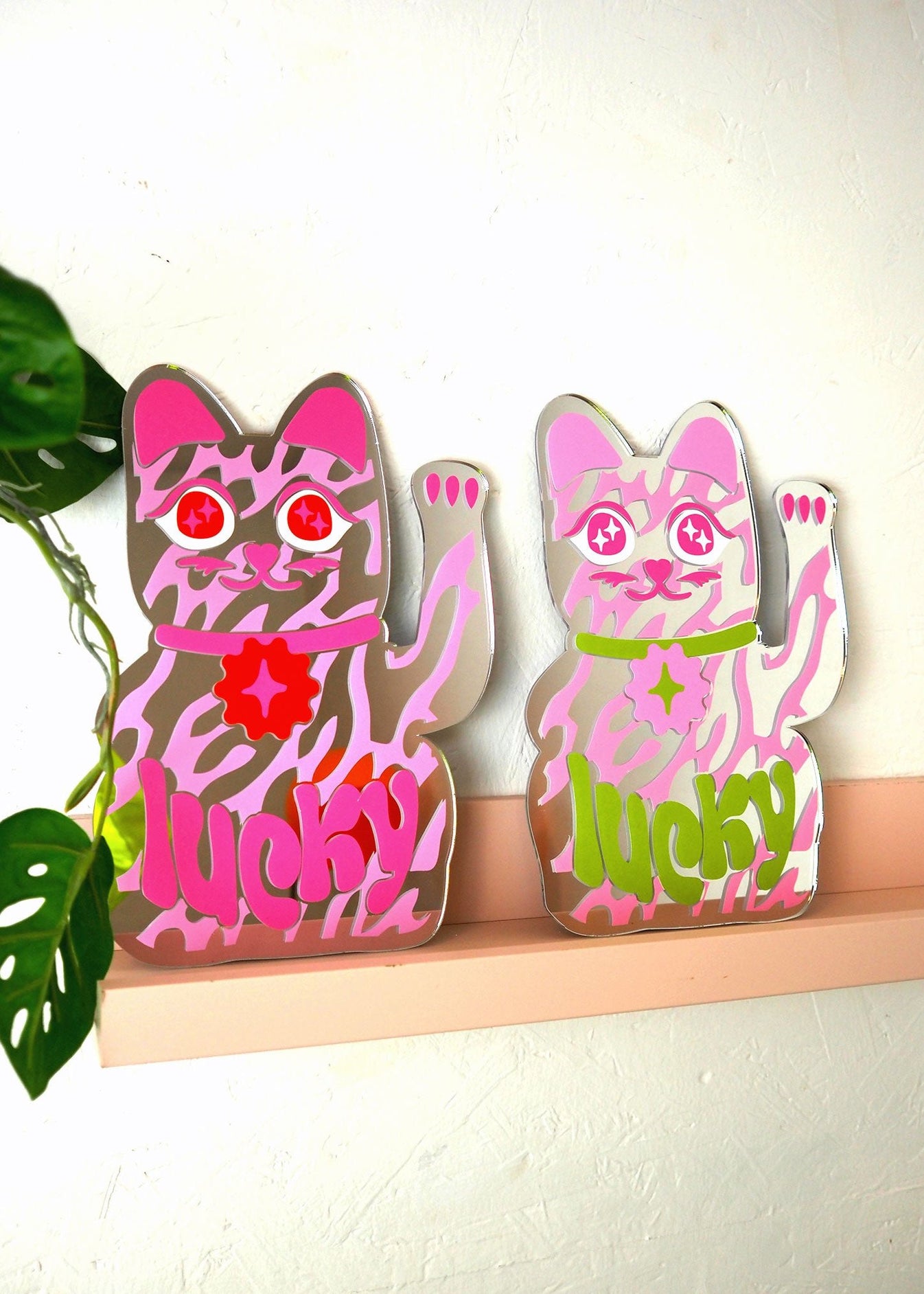 Lucky Cat Mirror – PrintedWeird