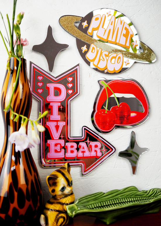 Retro Dive Bar Mirror (2 Sizes) – PrintedWeird