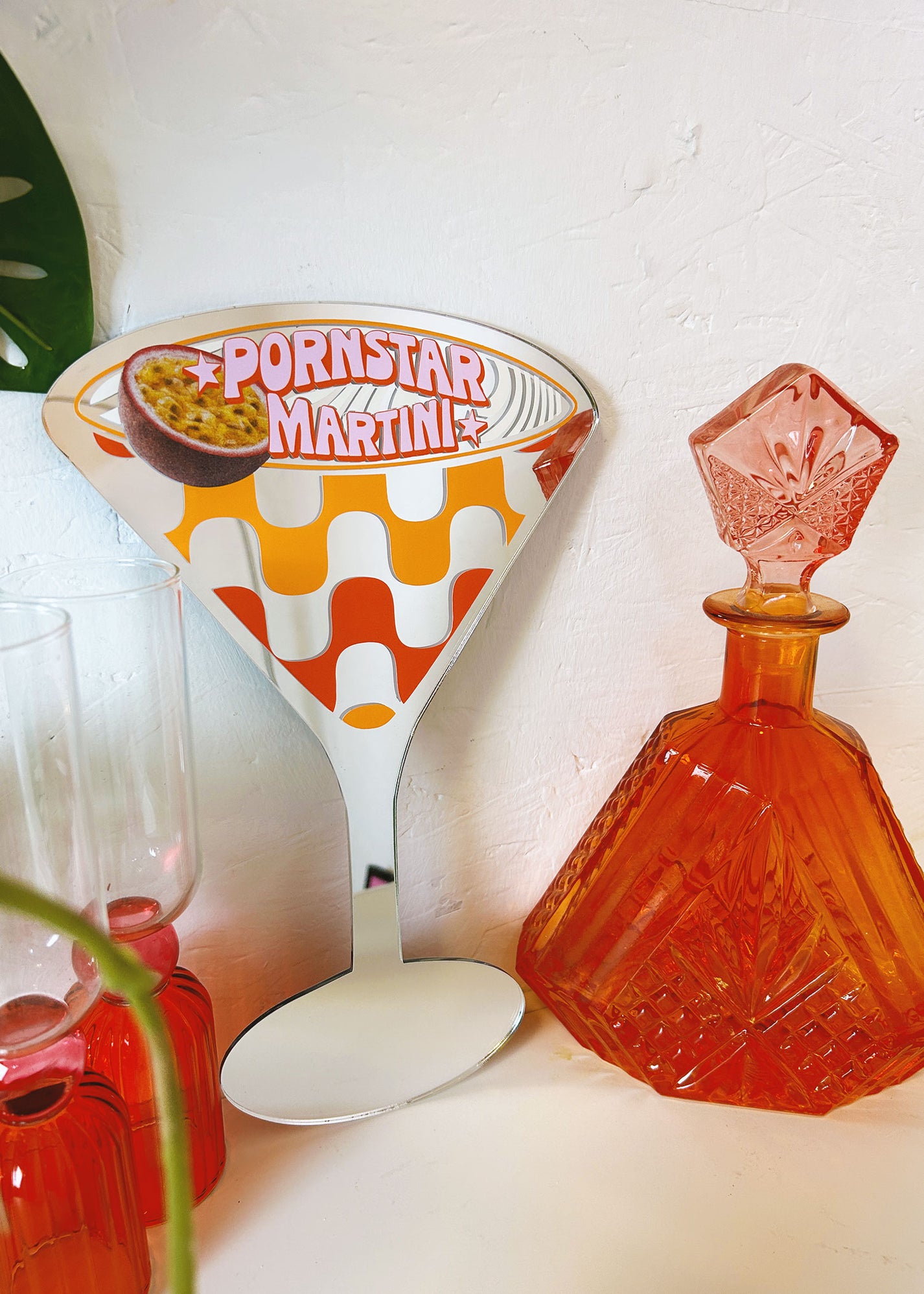 Pornstar Martini Cocktail Mirror – PrintedWeird