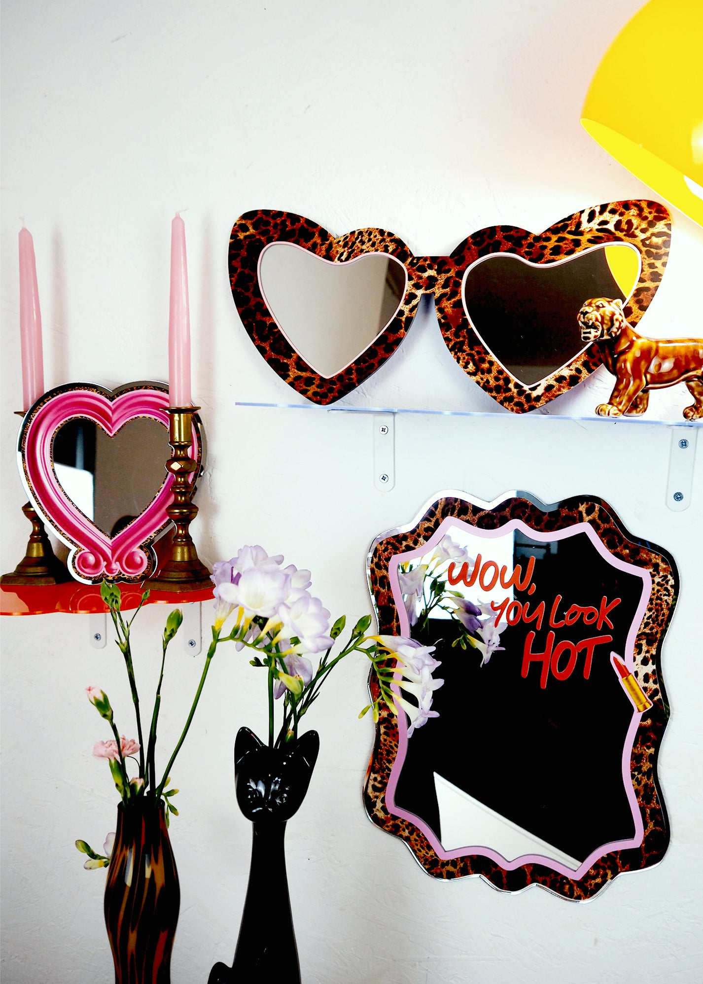 Leopard & Lippy Mirror - 2x Sizes – PrintedWeird