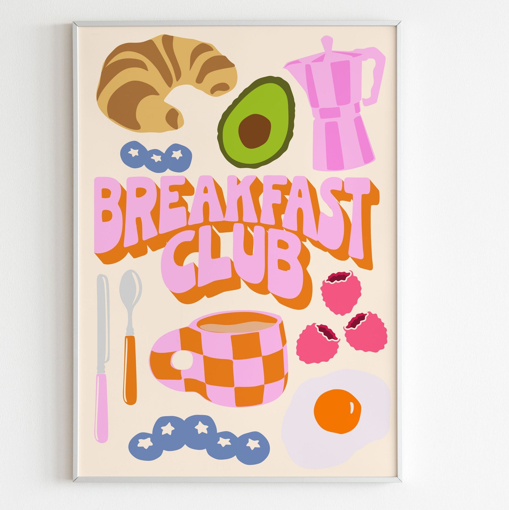 Breakfast Club Wall Print – PrintedWeird