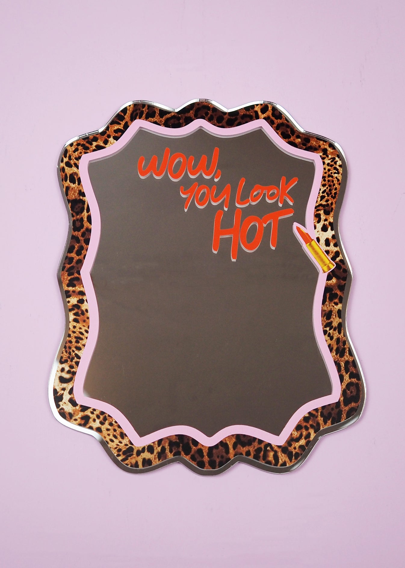 Leopard & Lippy Mirror - 2x Sizes – PrintedWeird