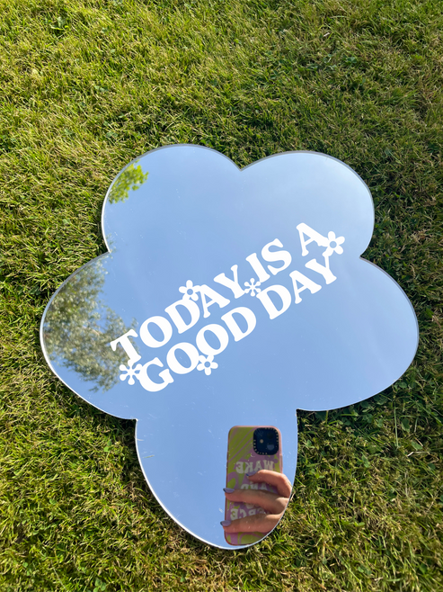 Today Is A Good Day Vinyl Sticker – PrintedWeird