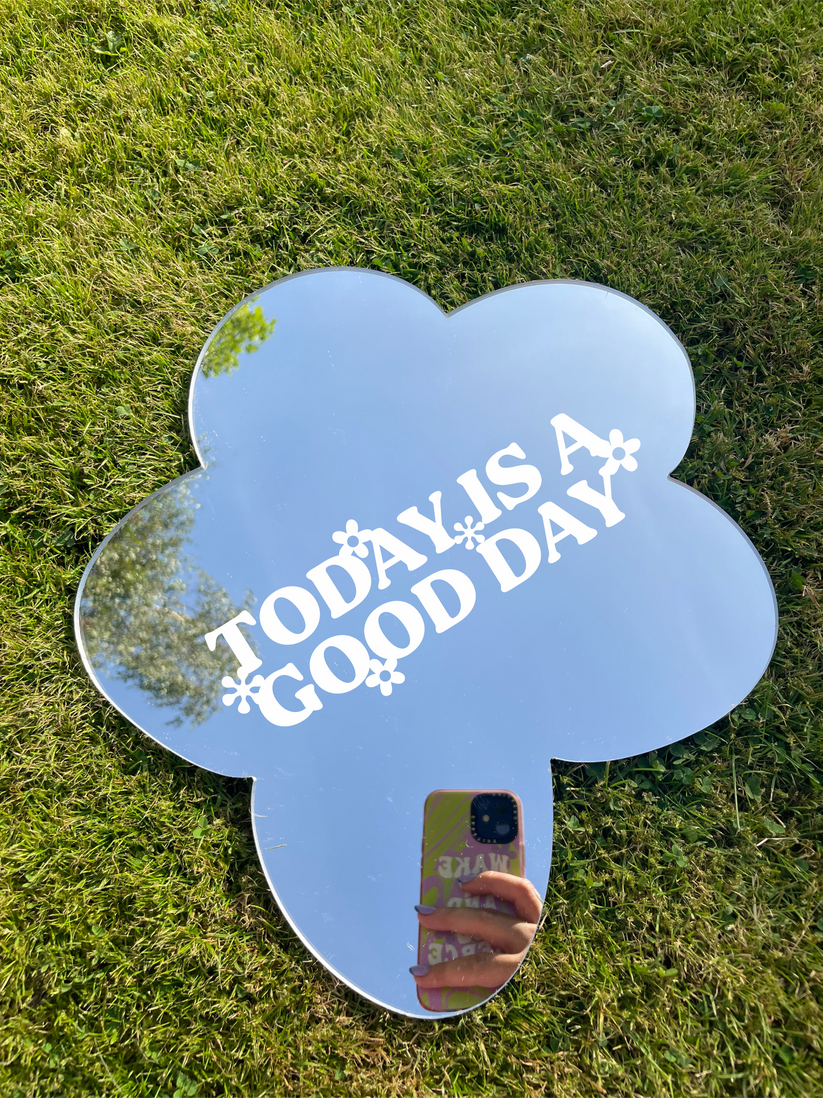 Today Is A Good Day Vinyl Sticker – PrintedWeird