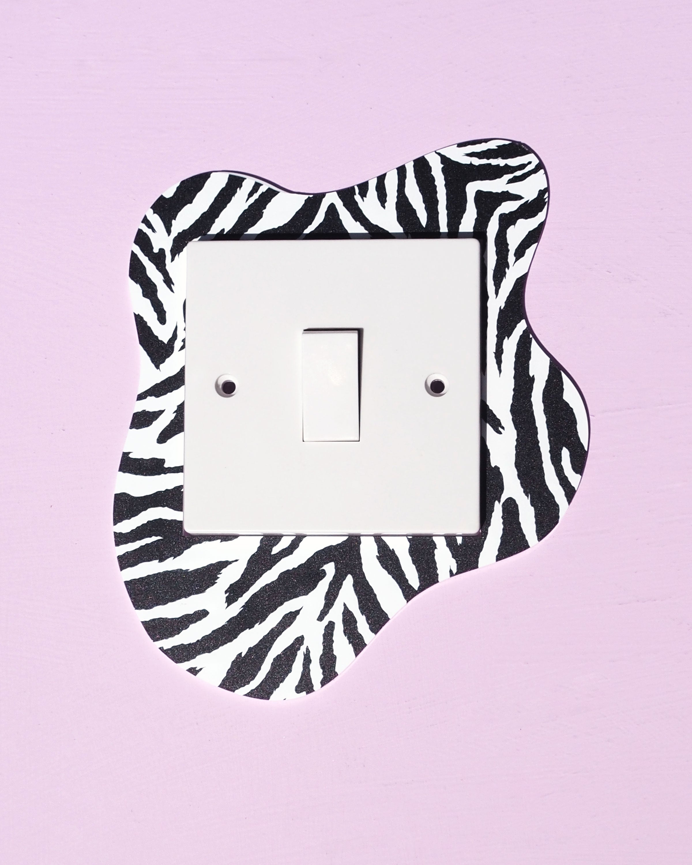 Zebra Pattern Light Switch Cover – PrintedWeird