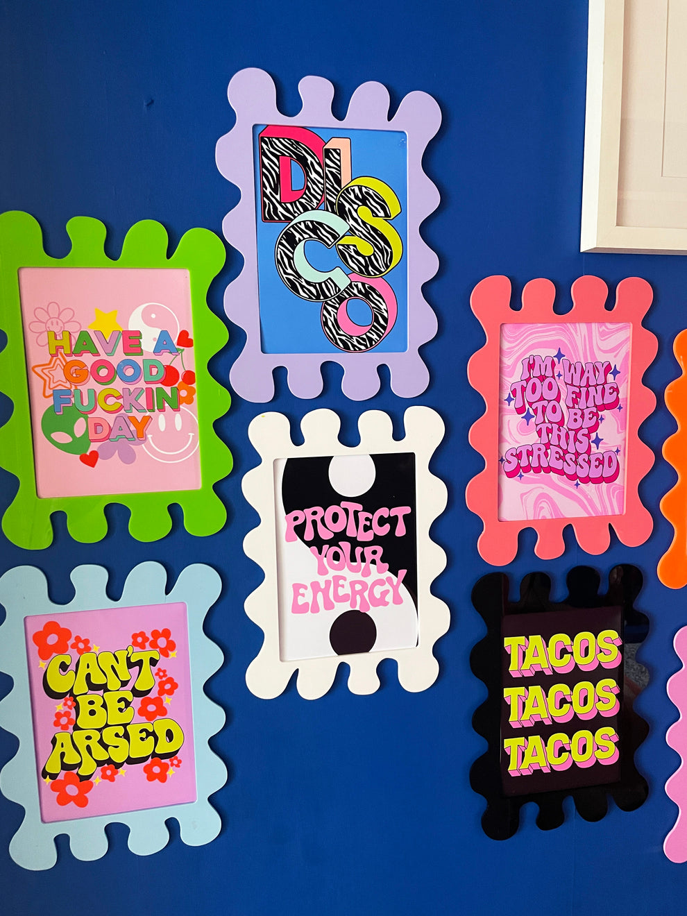 Flamingo Orange Wall Print Frame – PrintedWeird