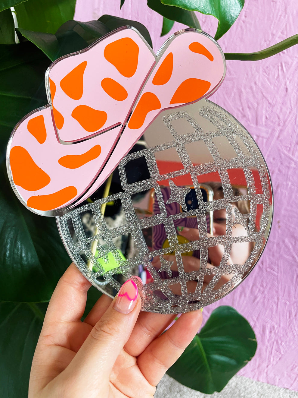 Cowgirl Disco Mini Mirror – PrintedWeird