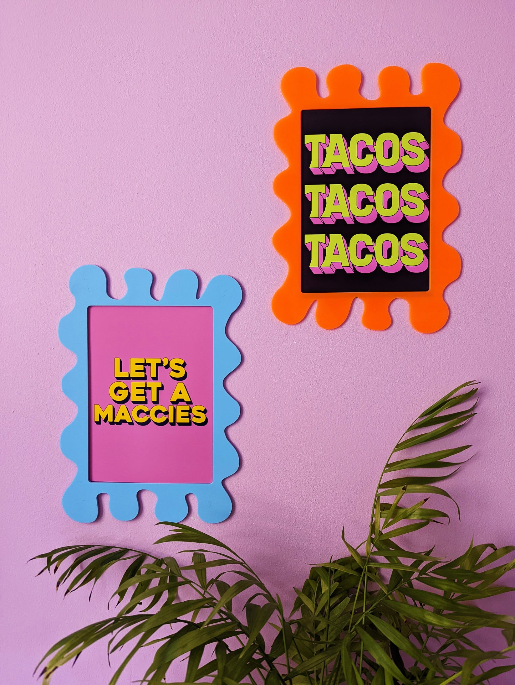 Flamingo Orange Wall Print Frame – PrintedWeird